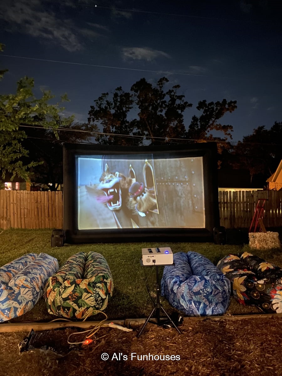 Inflatable Movie Screen - Party Rental Service in San Antonio, Texas ...