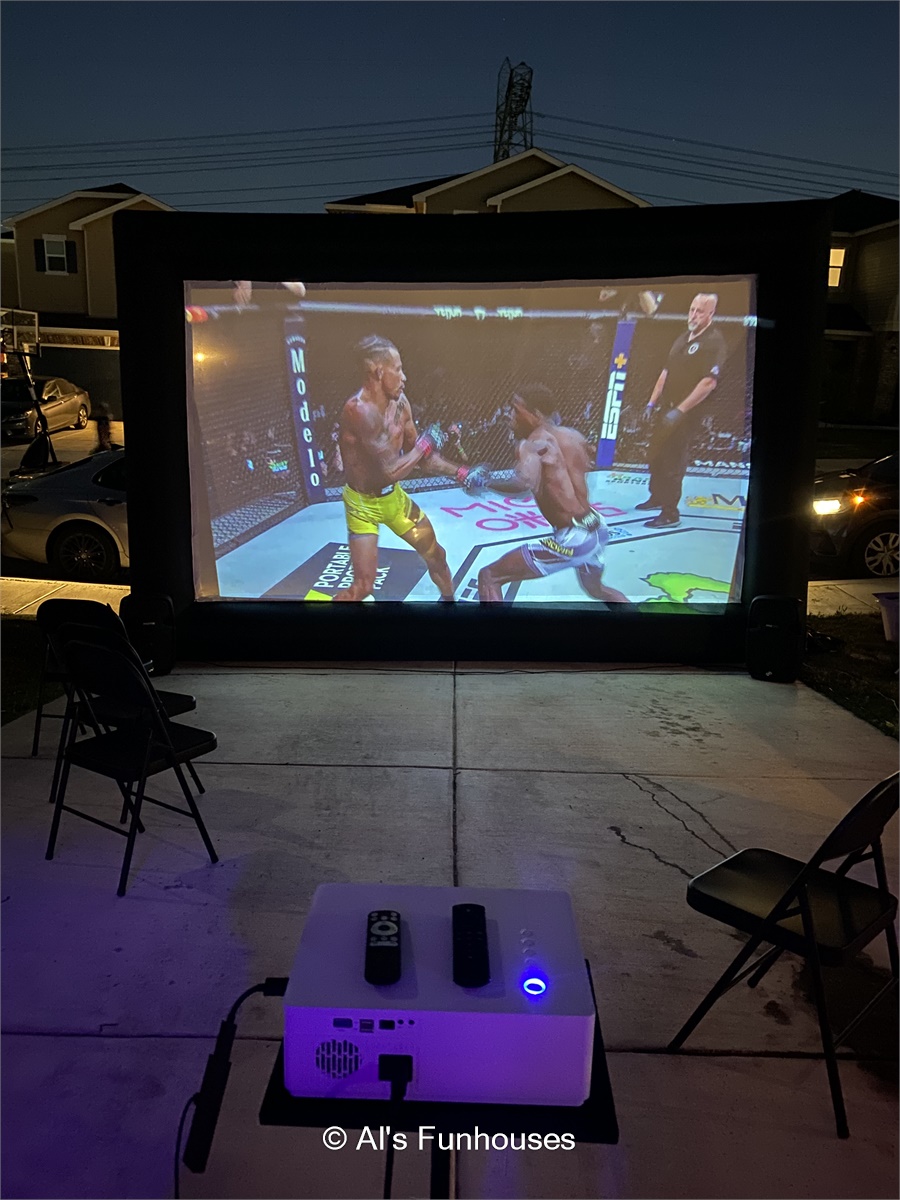 Inflatable Movie Screen - Party Rental Service in San Antonio, Texas ...