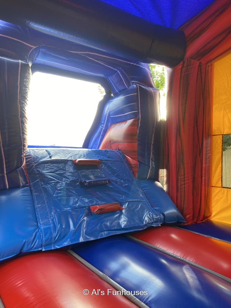 Red & Blue Combo Funhouse WET - Party Rental Service in San Antonio ...